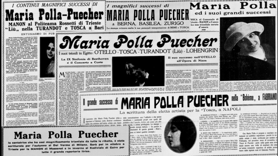Na današnji dan rođena je operna pjevačica iz Pule: Maria Polla Puecher ...