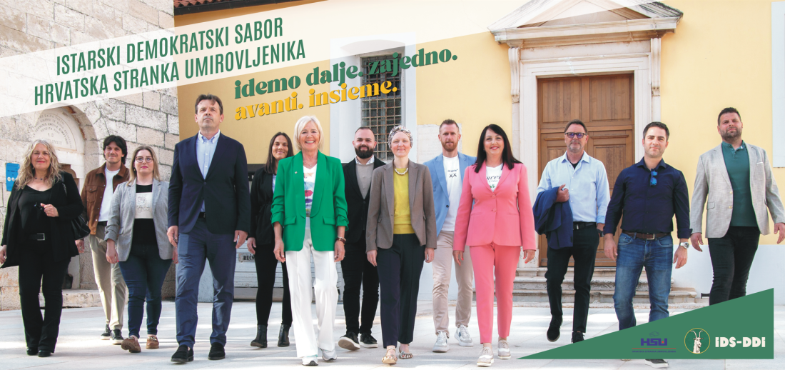 IDS Novigrad predstavio listu za Gradsko vijeće: 'Idemo dalje zajedno ...