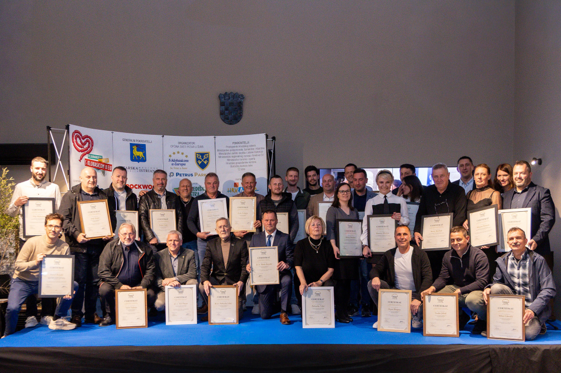 U Svetom Petru u Šumi dodijeljeni certifikati novim senzornim ...