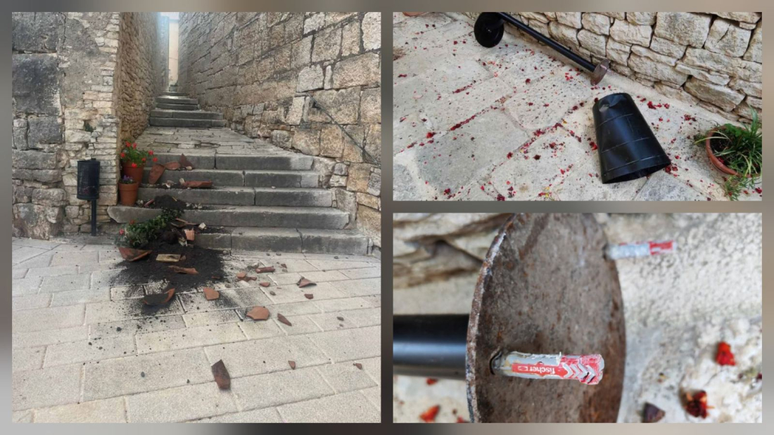 Sramotan čin u Balama: Vandali napravili štetu u povijesnoj jezgri ...