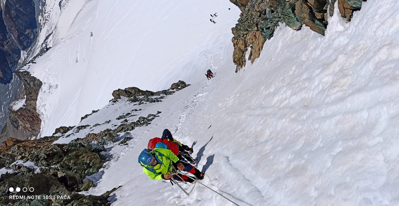 Zvjezdana iz Rovinja i Bojan iz Vrsara osvojili najviši vrh Alpa ...